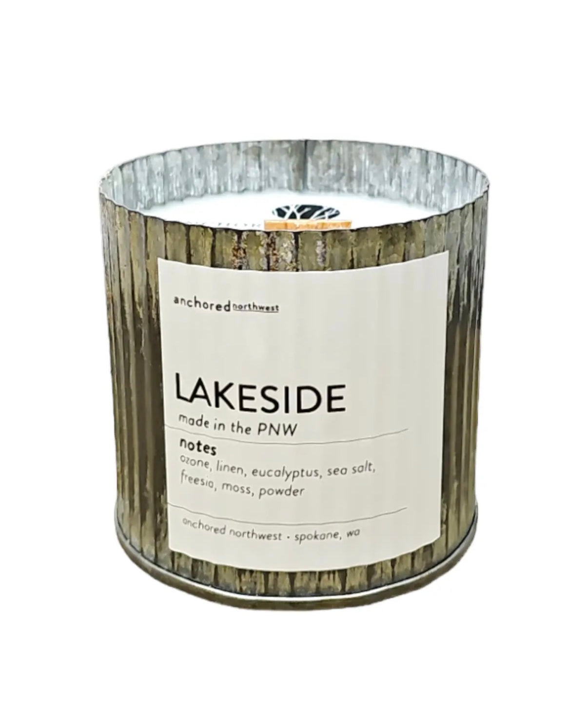 Lakeside Wood Wick Candle – Simply Northwest