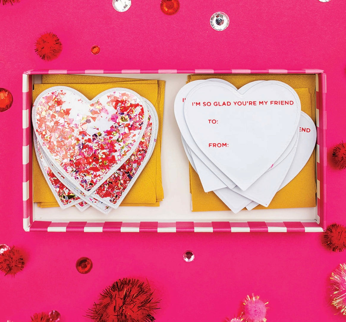 Boxed Confetti Heart Cards – Simply Northwest